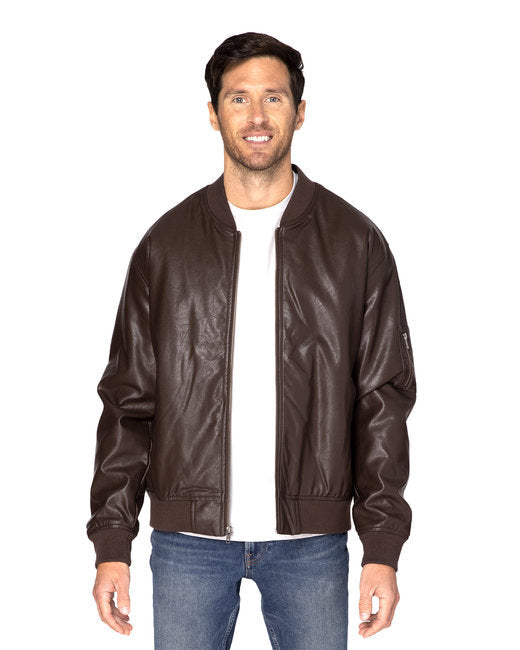 Lambda Upsilon Lambda Vegan Leather Jacket – Greek Divine and More