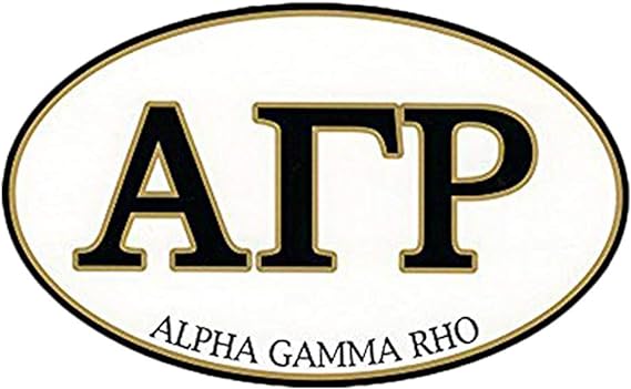Alpha Gamma Rho Decal - Discontinued – Greek Divine and More