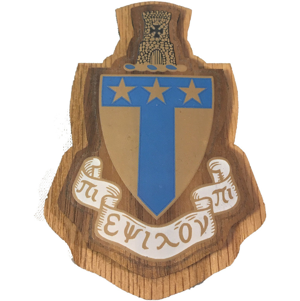 Alpha Tau Omega Large Wood Crest – Greek Divine and More