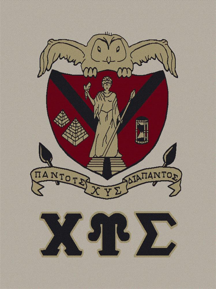 Chi Upsilon Sigma Afghan – Greek Divine and More