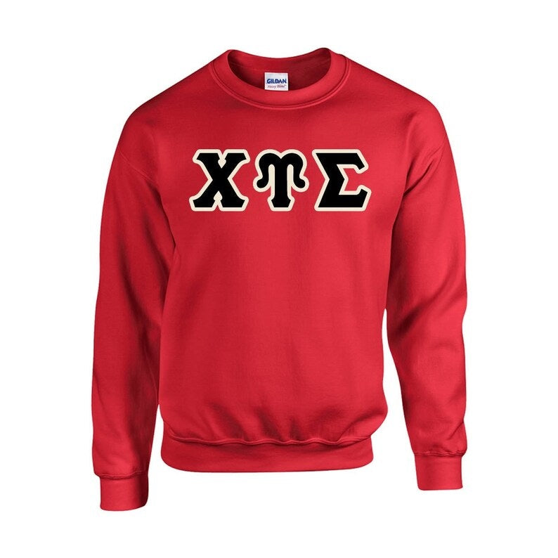 Chi Upsilon Sigma Greek Crewneck – Greek Divine and More
