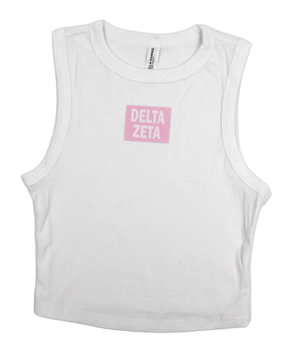 Delta Zeta Patch Tank – Greek Divine and More