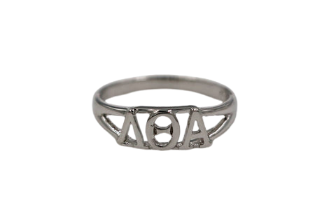 Lambda Theta Alpha Sterling Silver Ring – Greek Divine and More