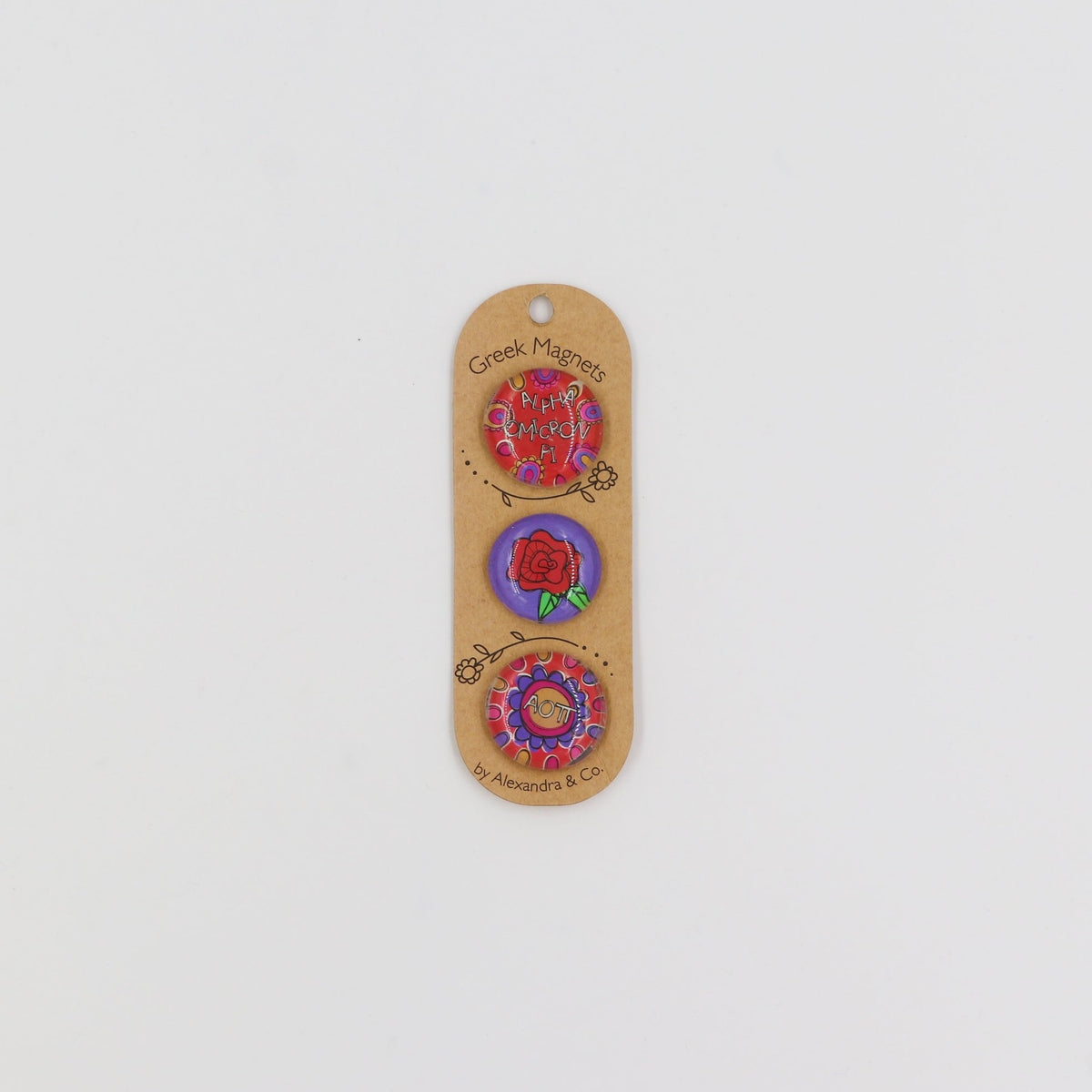Alpha Omicron Pi Greek Magnets – Greek Divine and More