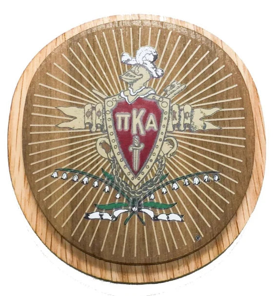 Pi Kappa Alpha Large Wood Crest – Greek Divine and More