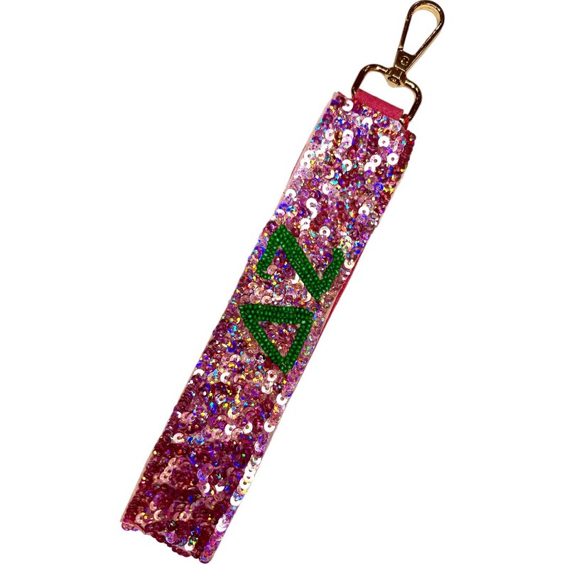 Delta Zeta Sequin Wristlet – Greek Divine and More