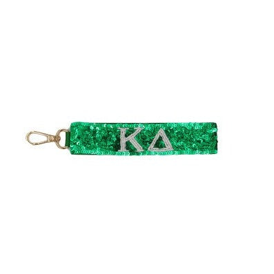 Kappa Delta Sequin Wristlet – Greek Divine and More