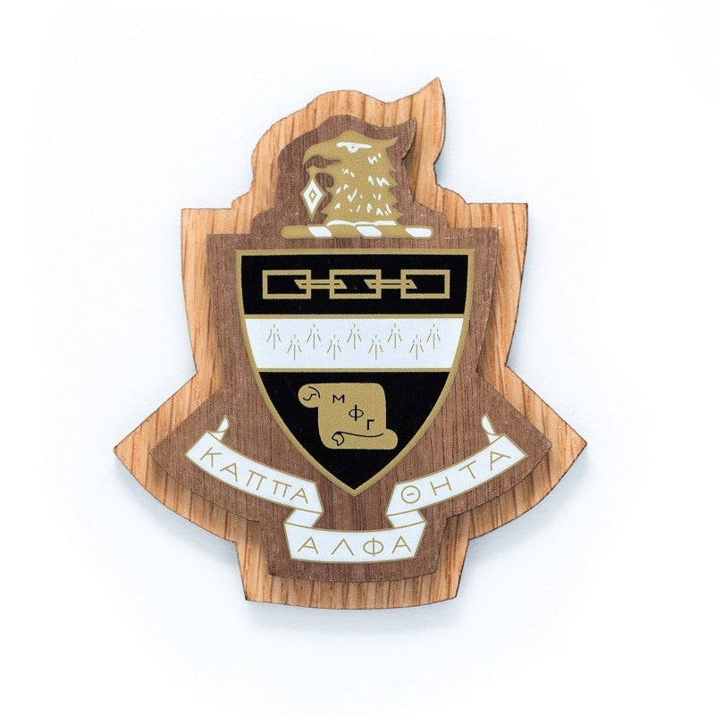 Kappa Alpha Theta Large Wood Crest – Greek Divine and More