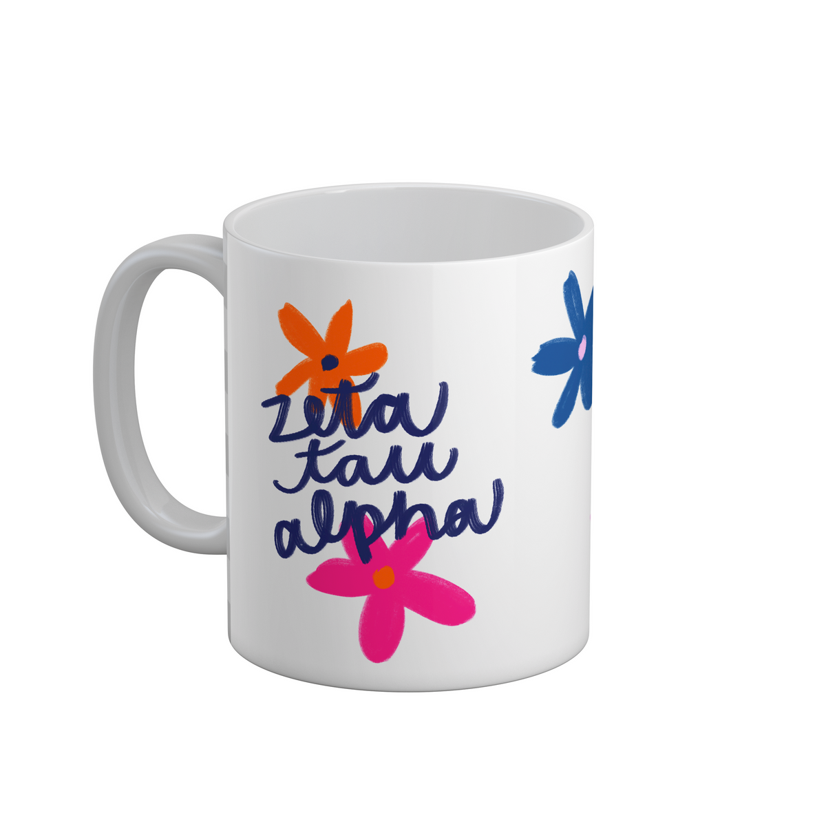 Zeta Tau Alpha Bloom Mug – Greek Divine and More