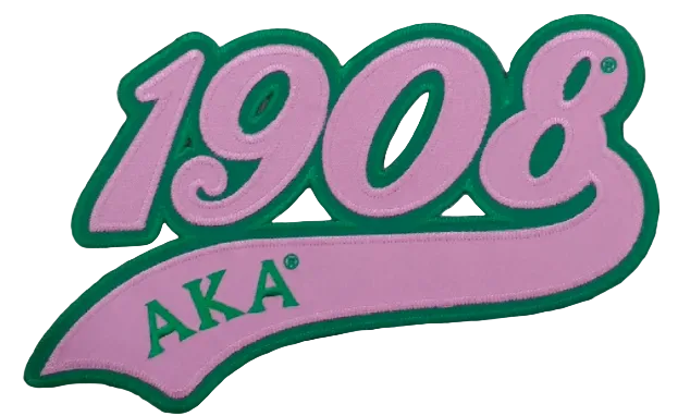 Alpha Kappa Alpha "1908" with Tail Patch – Greek Divine and More