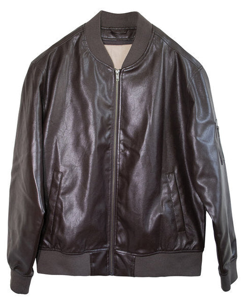 Lambda Upsilon Lambda Vegan Leather Jacket – Greek Divine and More