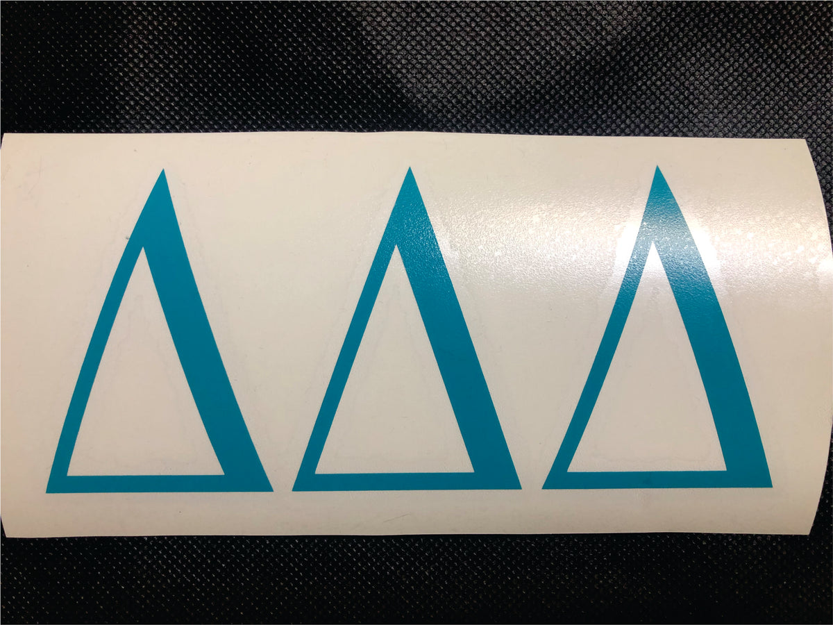 Delta Delta Delta 3" Decal – Greek Divine and More