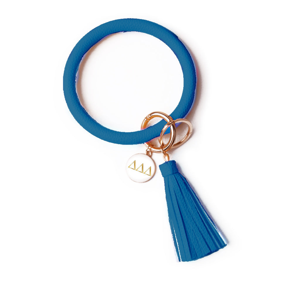 Delta Delta Delta Keychain Bangle – Greek Divine and More