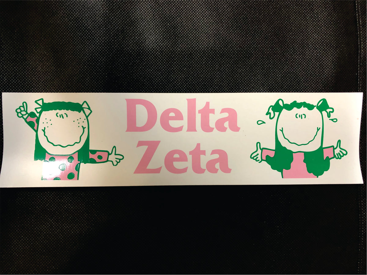 Delta Zeta Bumper Sticker - Discontinued – Greek Divine and More