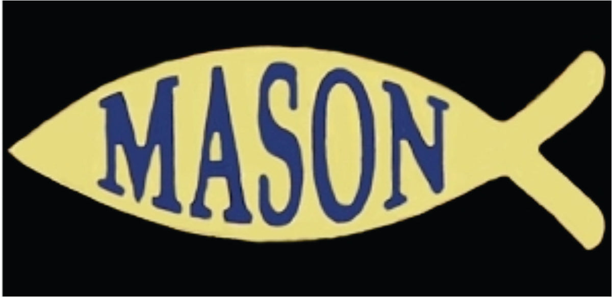 Masons Fish Pin – Greek Divine and More