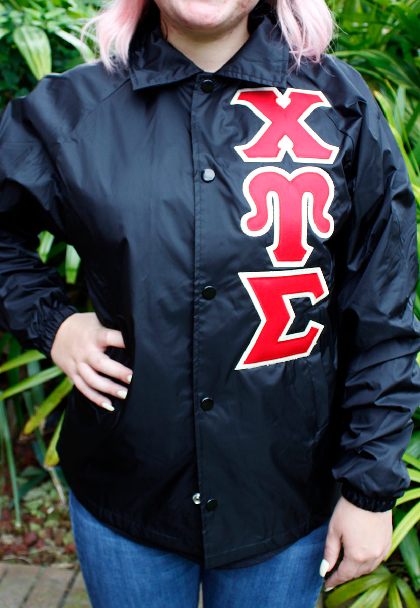 Chi Upsilon Sigma Crossing Jacket – Greek Divine and More