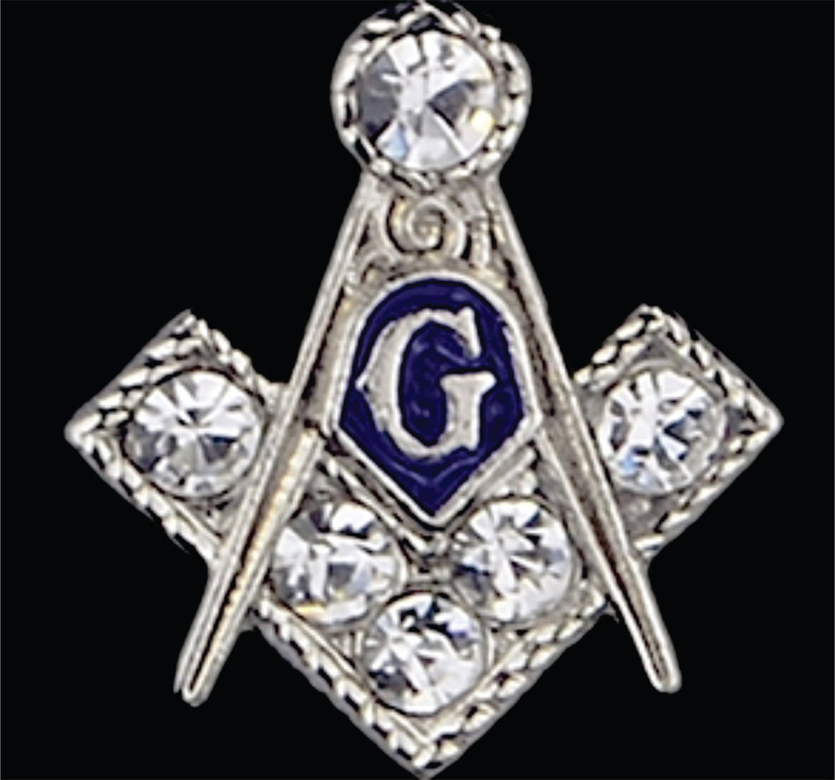 Masons Silver Jewel Pin – Greek Divine and More
