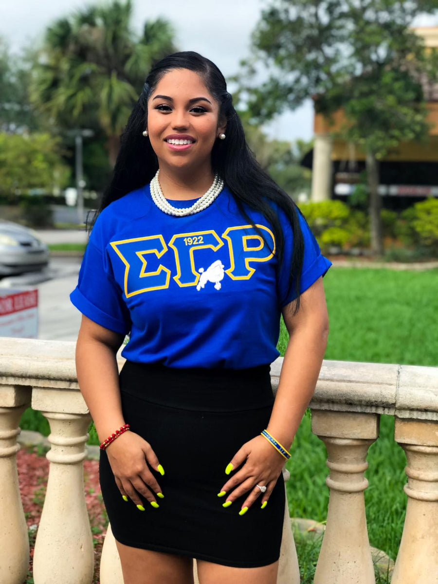 Sigma Gamma Rho Mascot Tee – Greek Divine and More