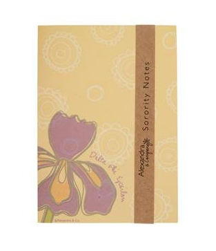 Delta Phi Epsilon Mascot Notepad – Greek Divine and More