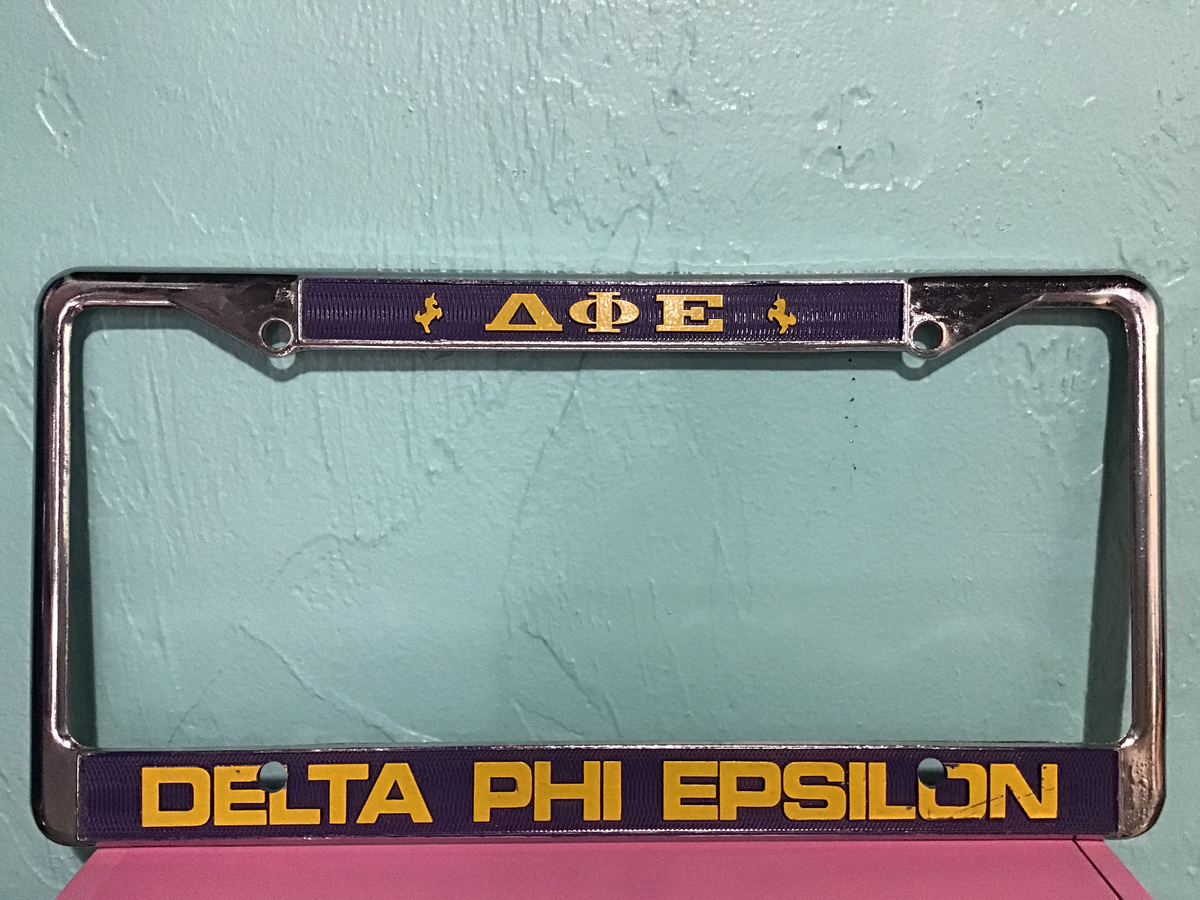 Delta Phi Epsilon Mascot License Frame – Greek Divine and More