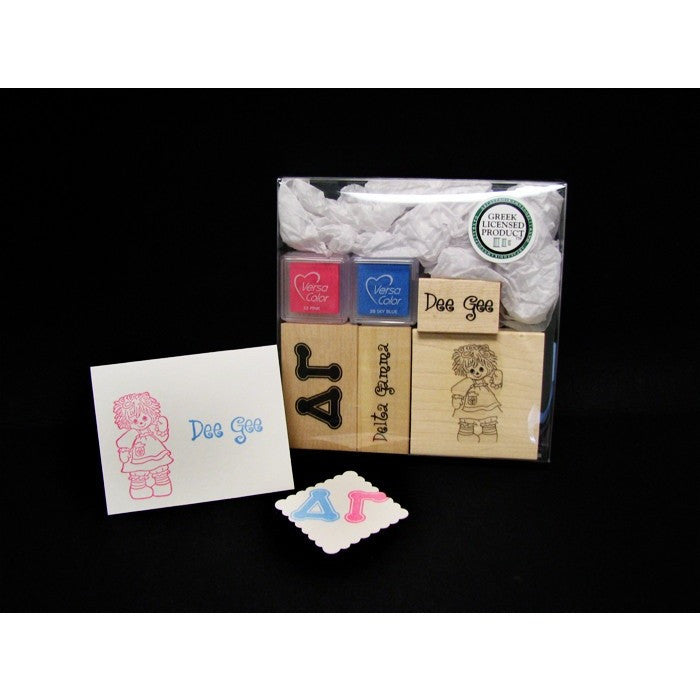 Delta Gamma Rubber Stamp Kit – Greek Divine and More