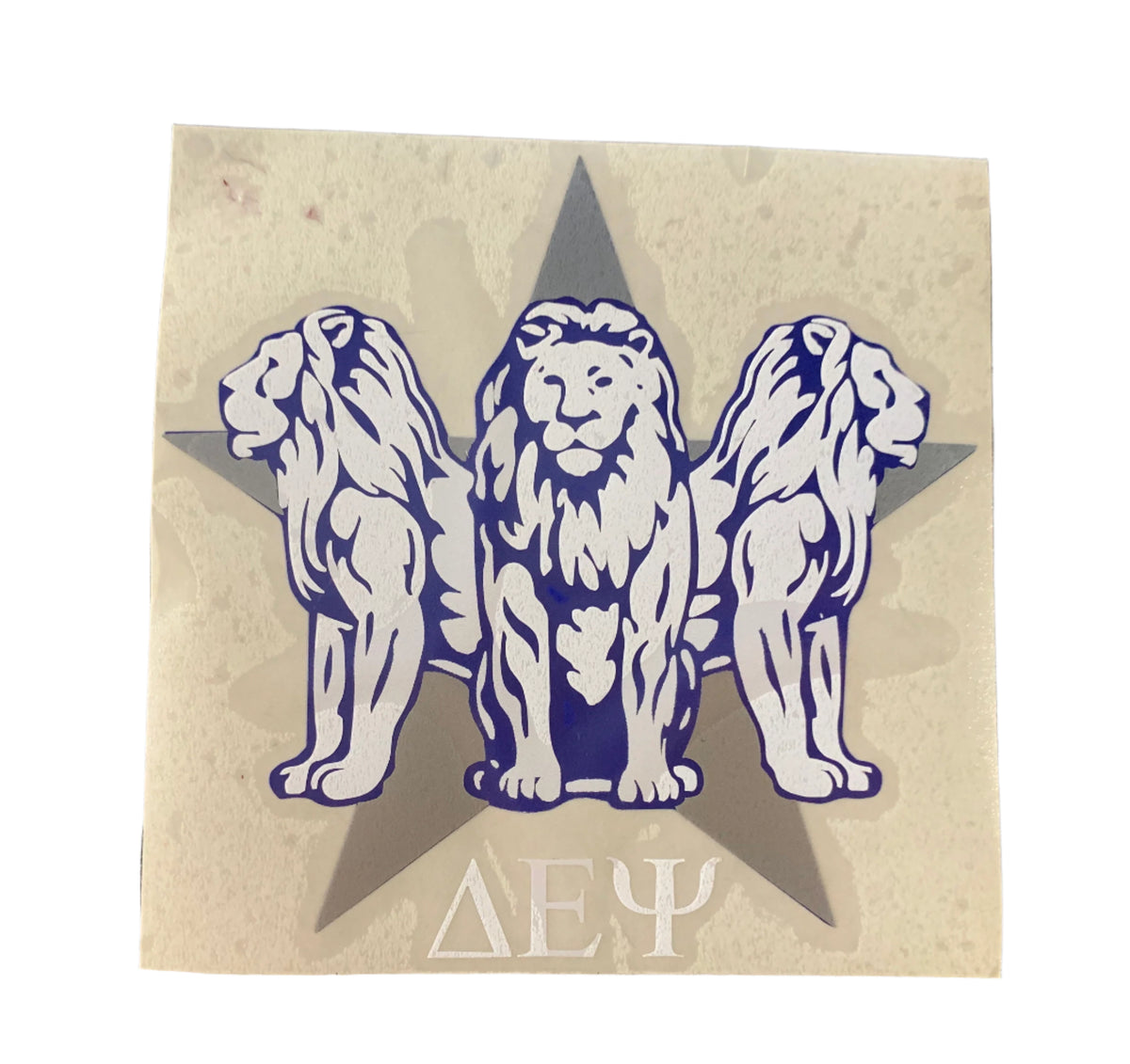 Delta Epsilon Psi Vinyl Decal – Greek Divine and More