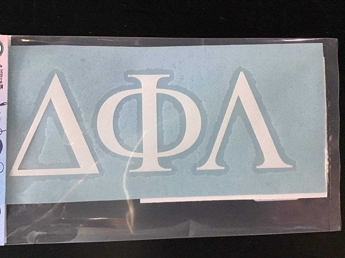 Delta Phi Lambda Vinyl Decal – Greek Divine and More