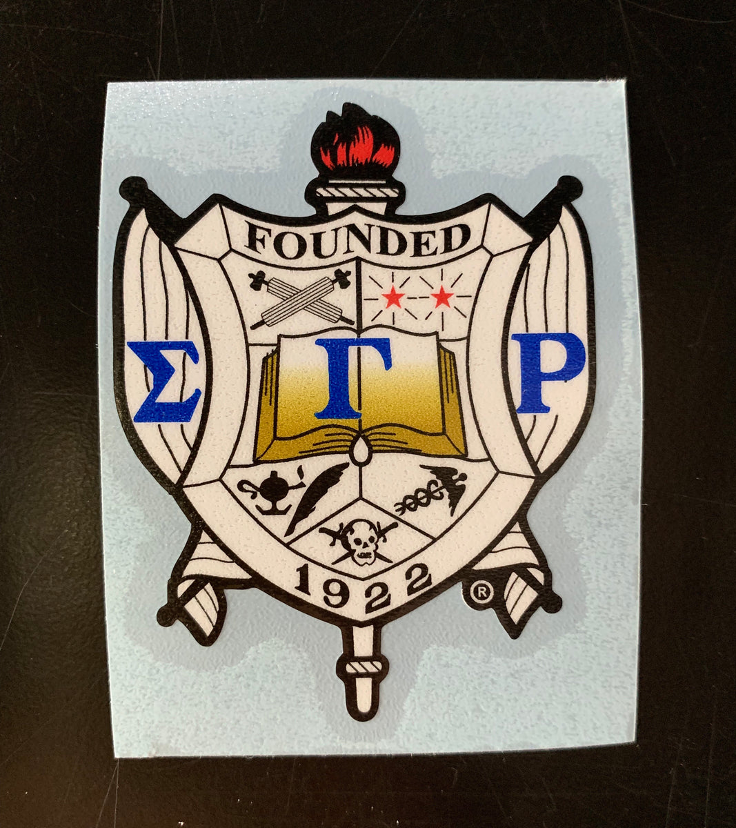 Sigma Gamma Rho Crest Decal – Greek Divine and More