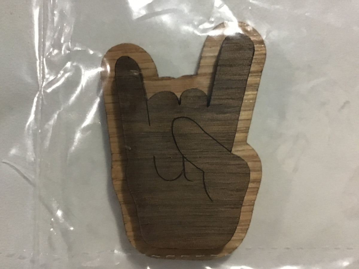 Sigma Hand Oak-Backed Symbol – Greek Divine and More