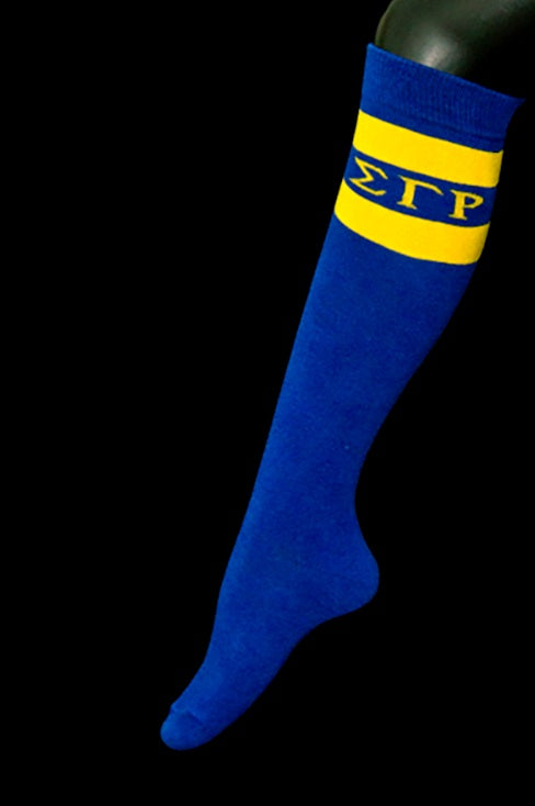 Sigma Gamma Rho Knee High Socks – Greek Divine and More